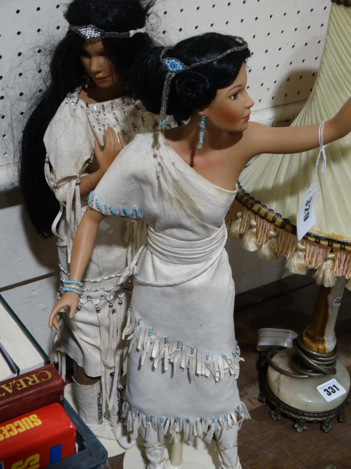 Two Collectors Native American Figures