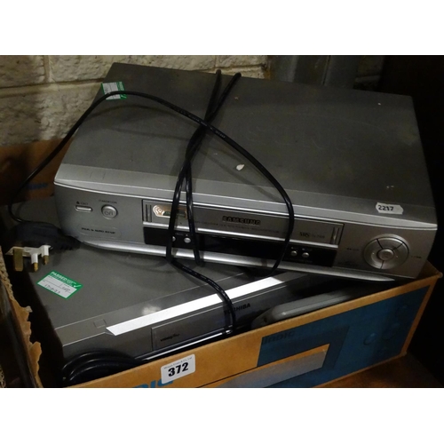Two Vhs Video Recorders