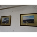 James Coad, A Pair Of Edwardian Oil On Card Moorland Views