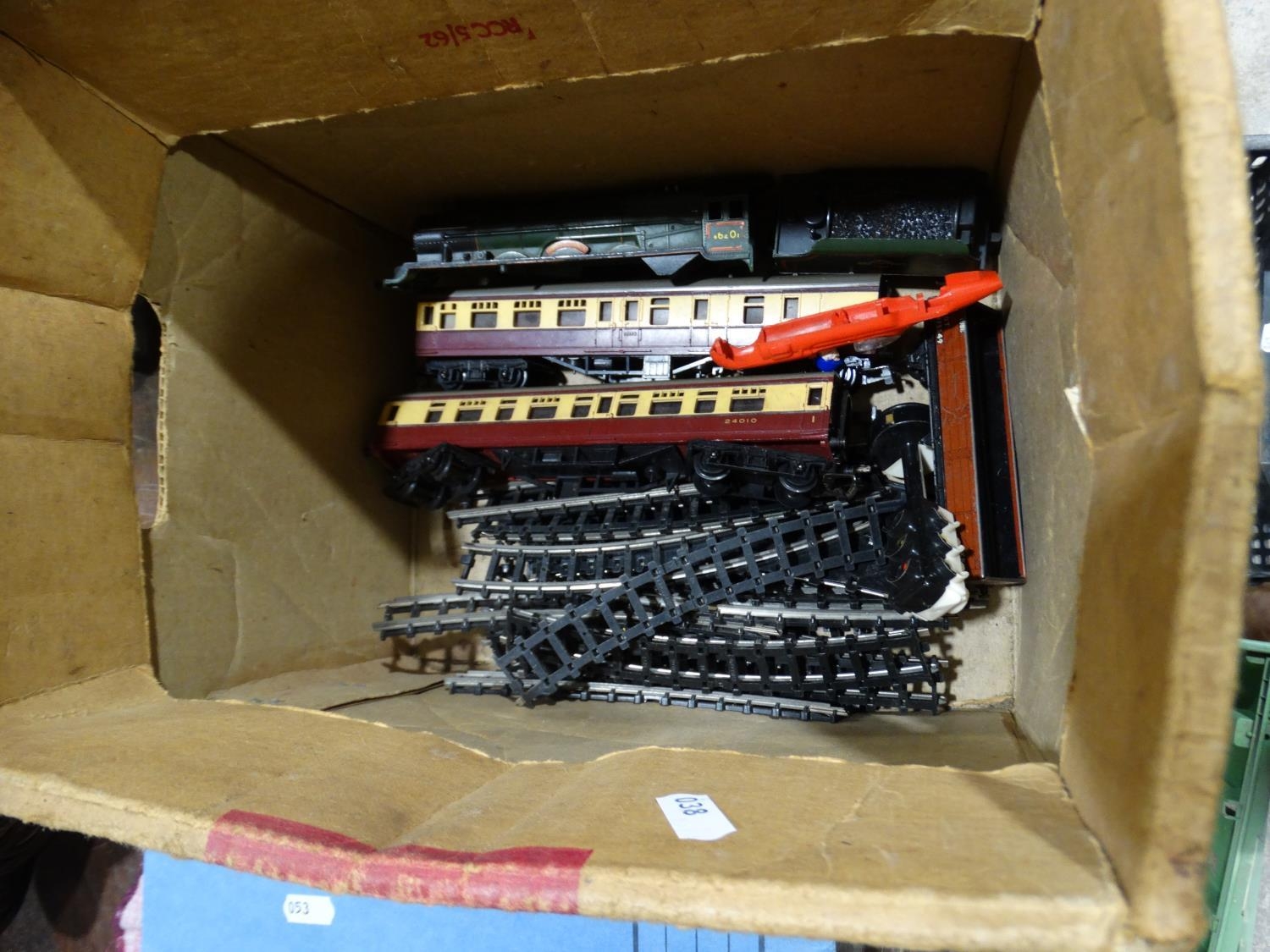 A Small Box Of Model Railway Items