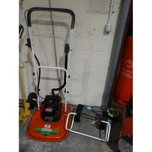 An Allen Petrol Lawn Mower