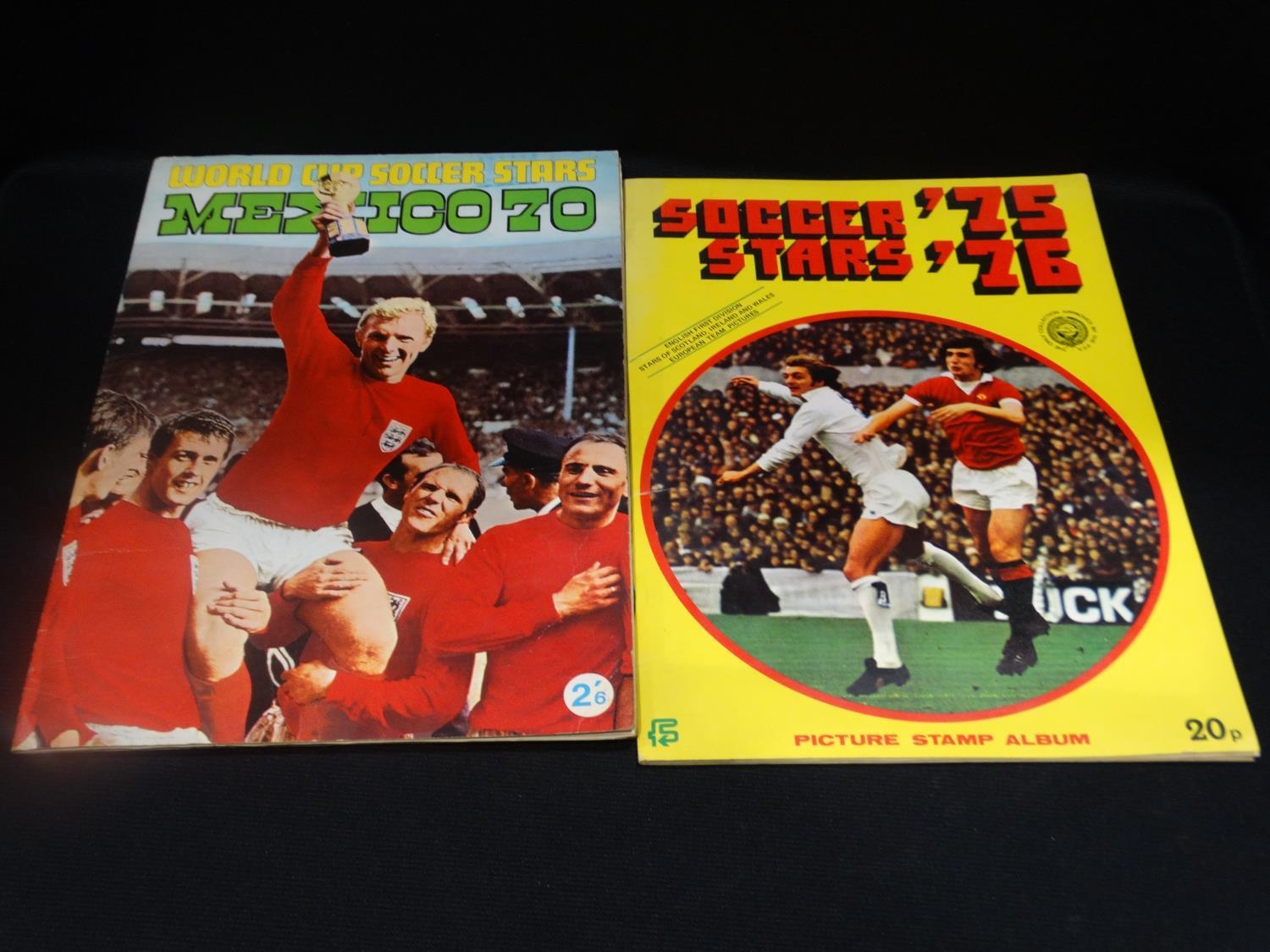 A Mexico 1970 Football Sticker Album, Together With A Further 1970s ...