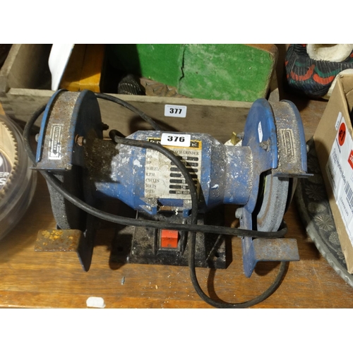 An Electric Bench Grinder