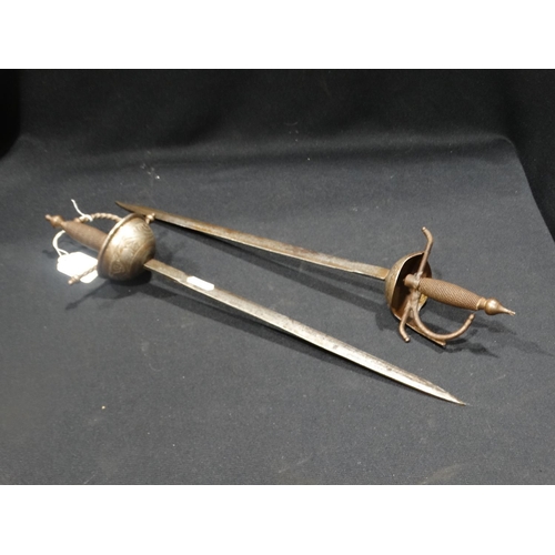 A Pair Of Ornamental Swords