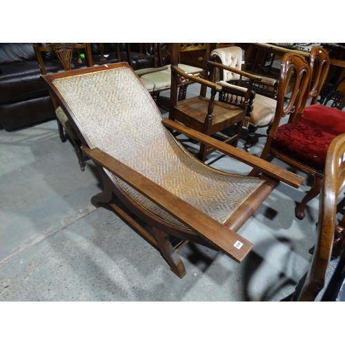 A British Colonial Teak Plantation Chair