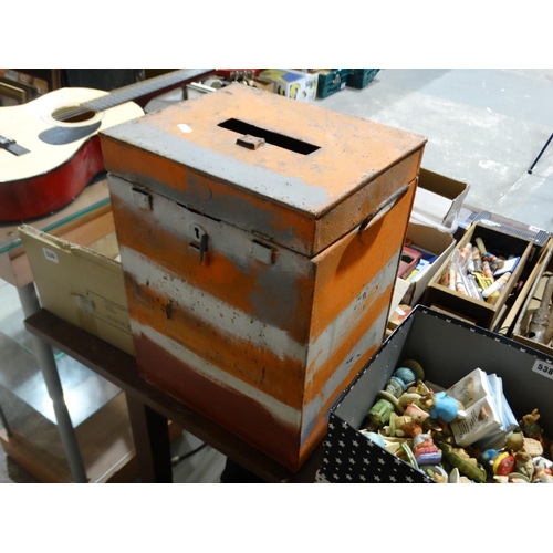 A Vintage Polling Booth Box