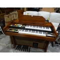 A Vintage Selmer Saturn Two Deck Electric Organ