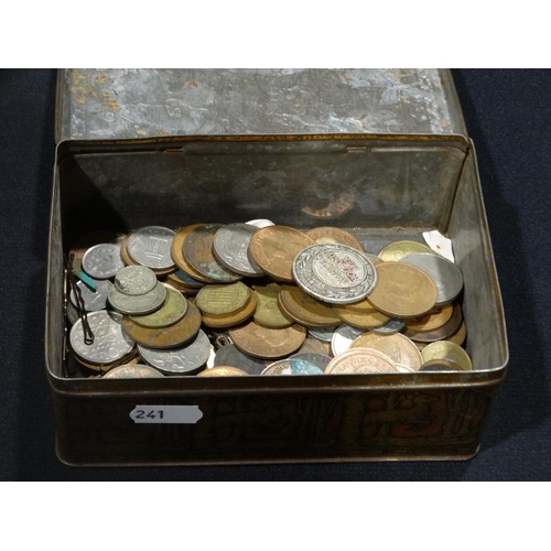 A Tin Of Mixed Coins