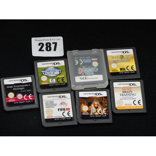 Seven Nintendo DS Games