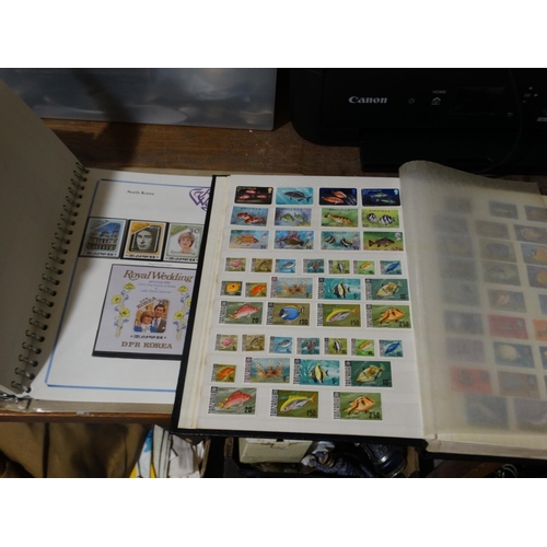 Two Stamp Albums