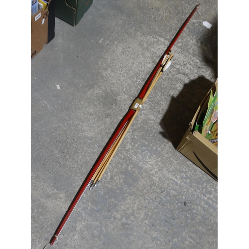 A Vintage Wooden Bow & Arrows