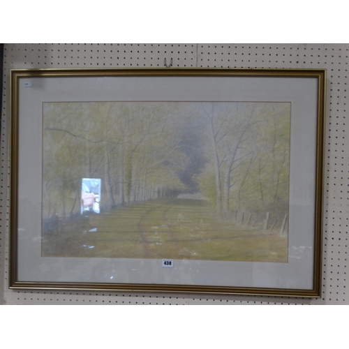 David T. Williams, A Coloured Landscape Print