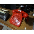 A Retro Style Red Dial Telephone