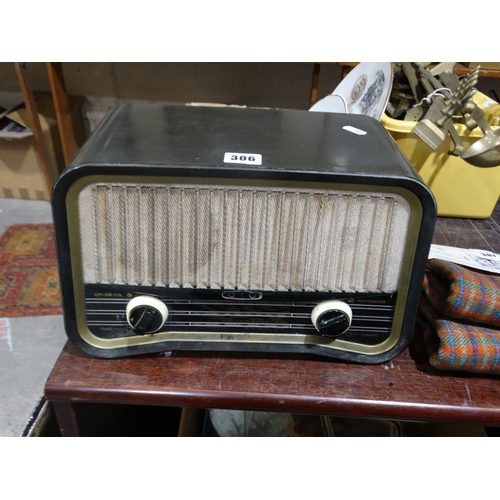 A Vintage Bakelite Radio