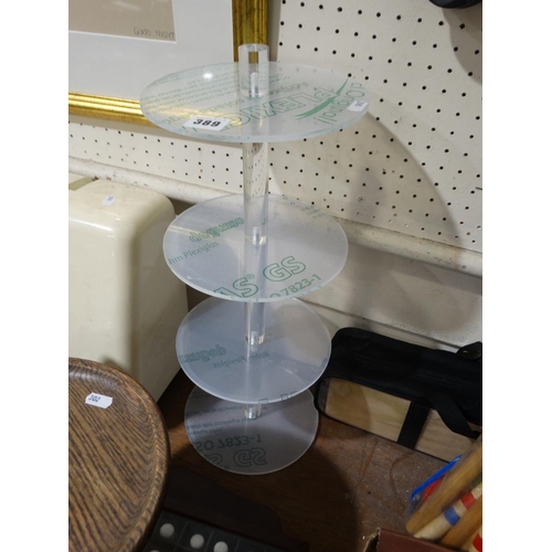 A Perspex Display Stand
