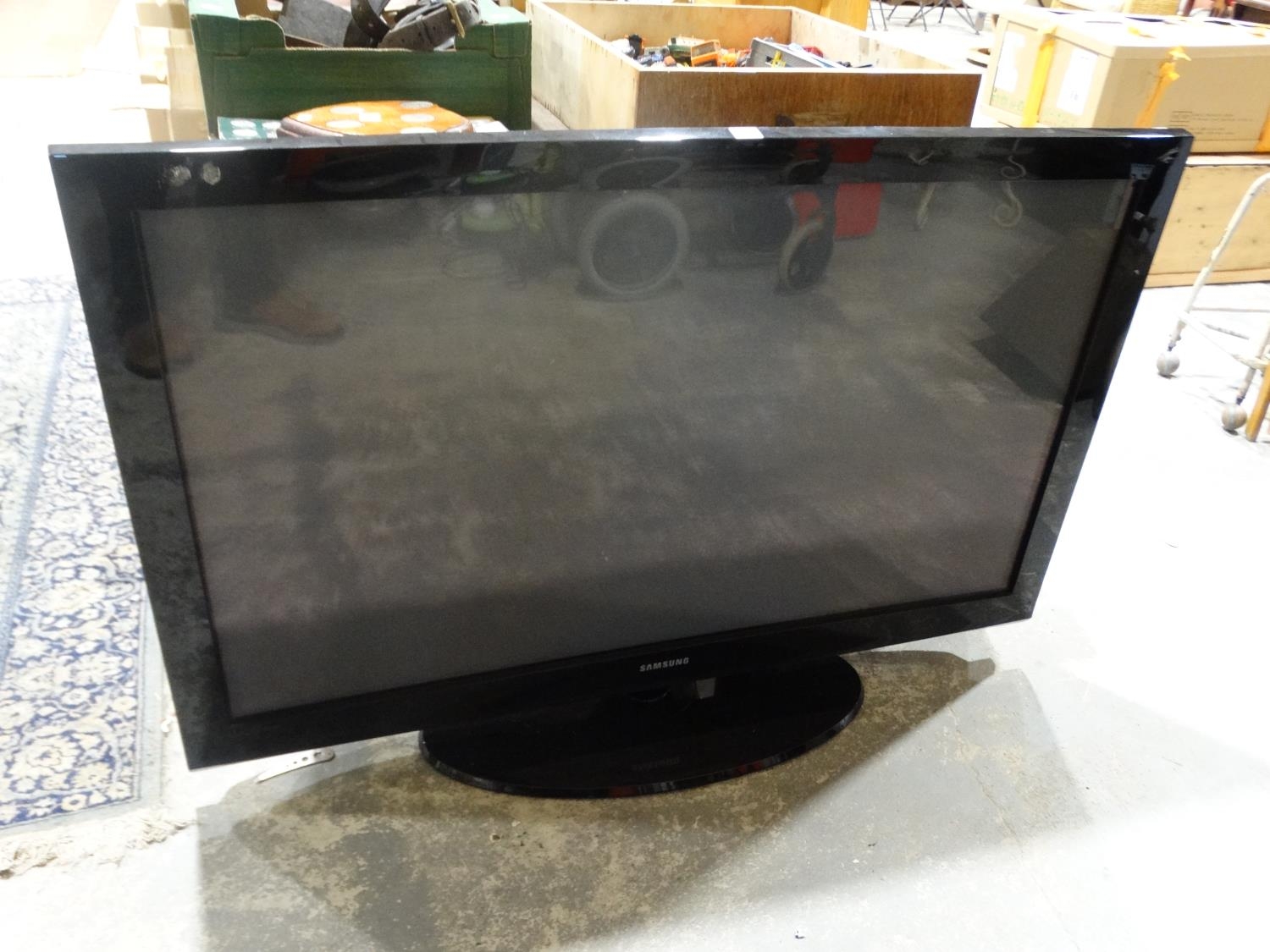 A Samsung 50" Flat Screen Tv