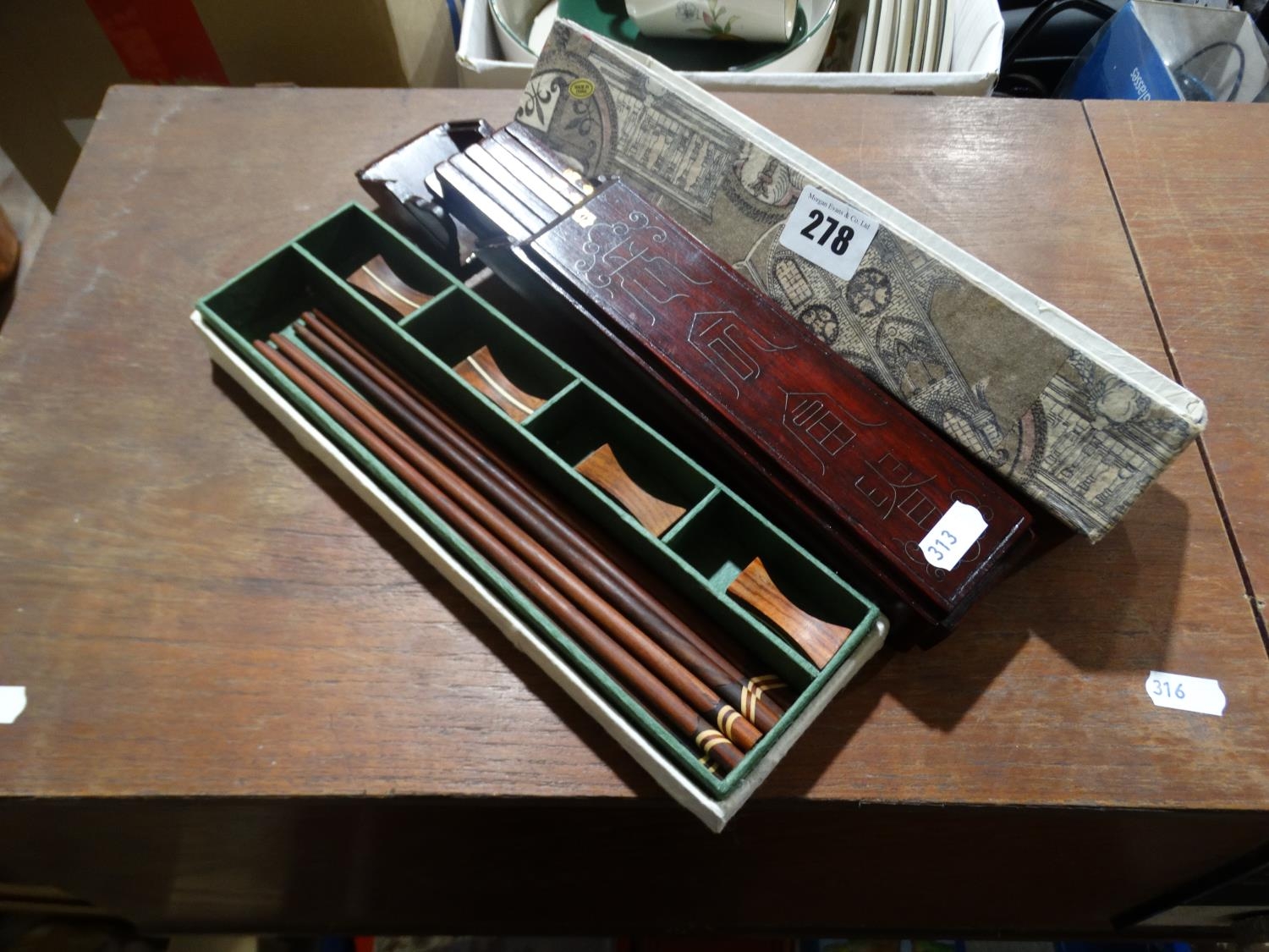 A Qty Of Decorative Chopsticks