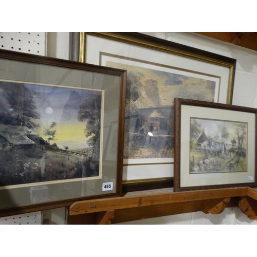 Three Framed Keith Andrews Limited Edition Prints