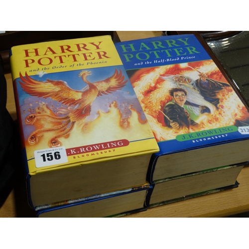 Four Harry Potter Hardback Novels