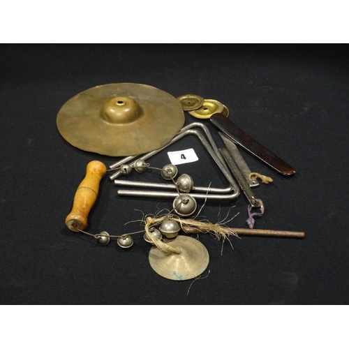 A Bag Of Small Percussion Symbols