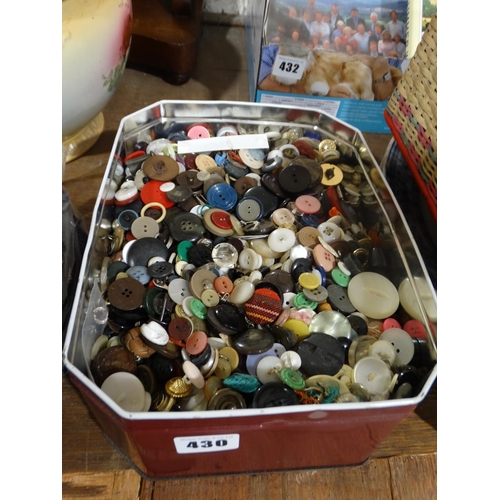 A Tin Box Of Buttons