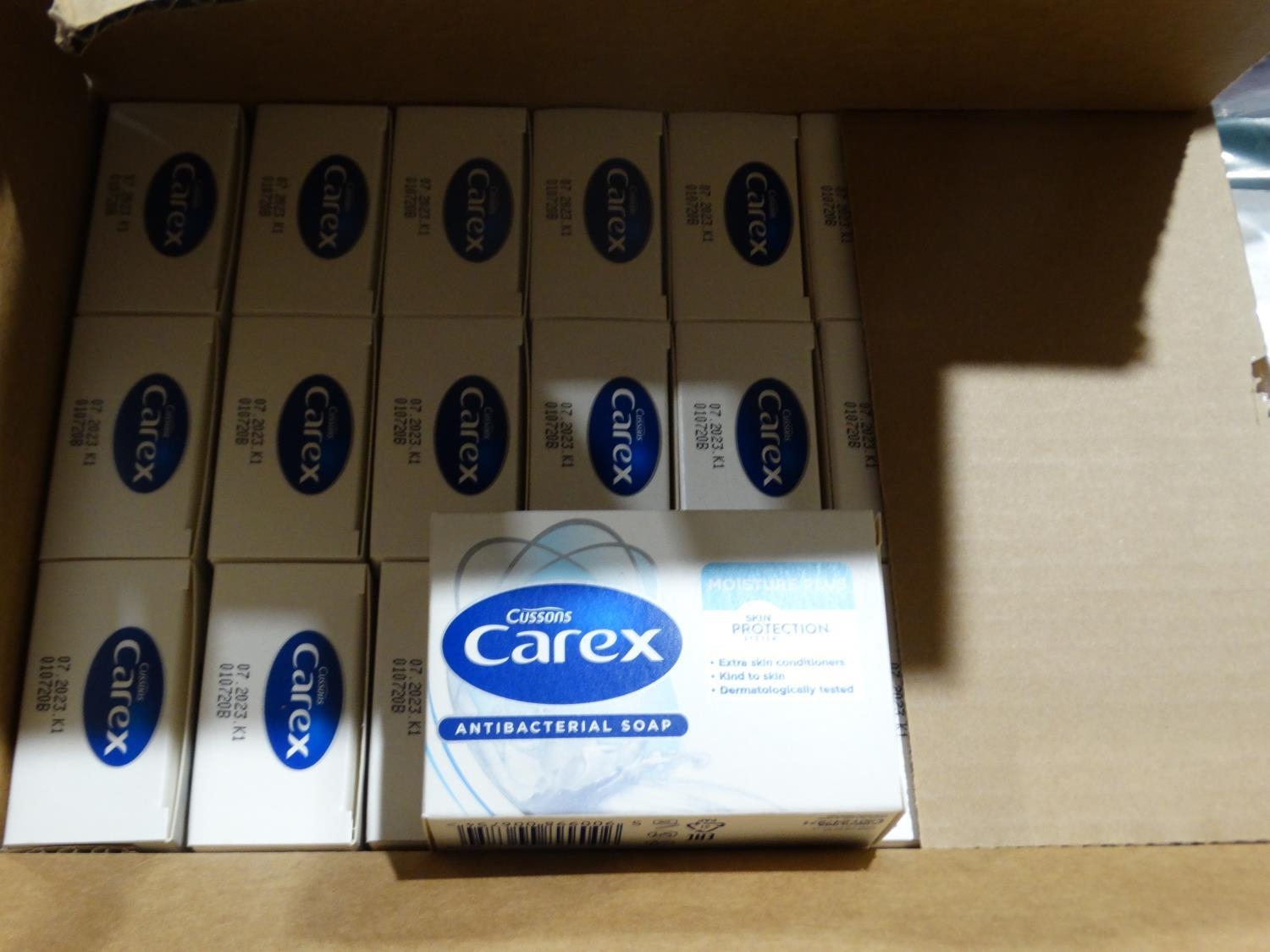 A Pack Of Carex Soaps