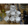 A Twenty-Seven Piece Royal Albert Brigadoon Pattern Tea Set