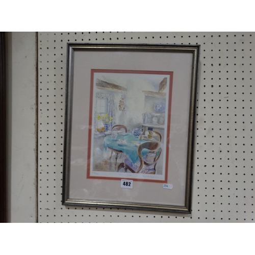 A Limited Edition Keith Andrew Signed Print