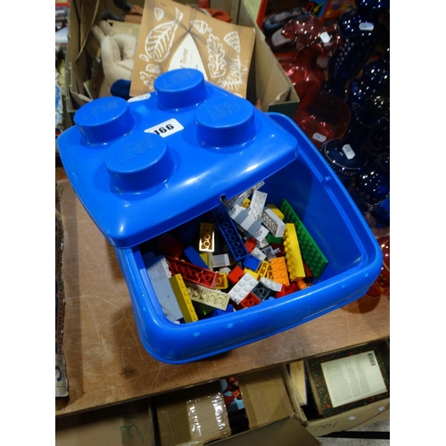 A Lego Bucket & Bricks