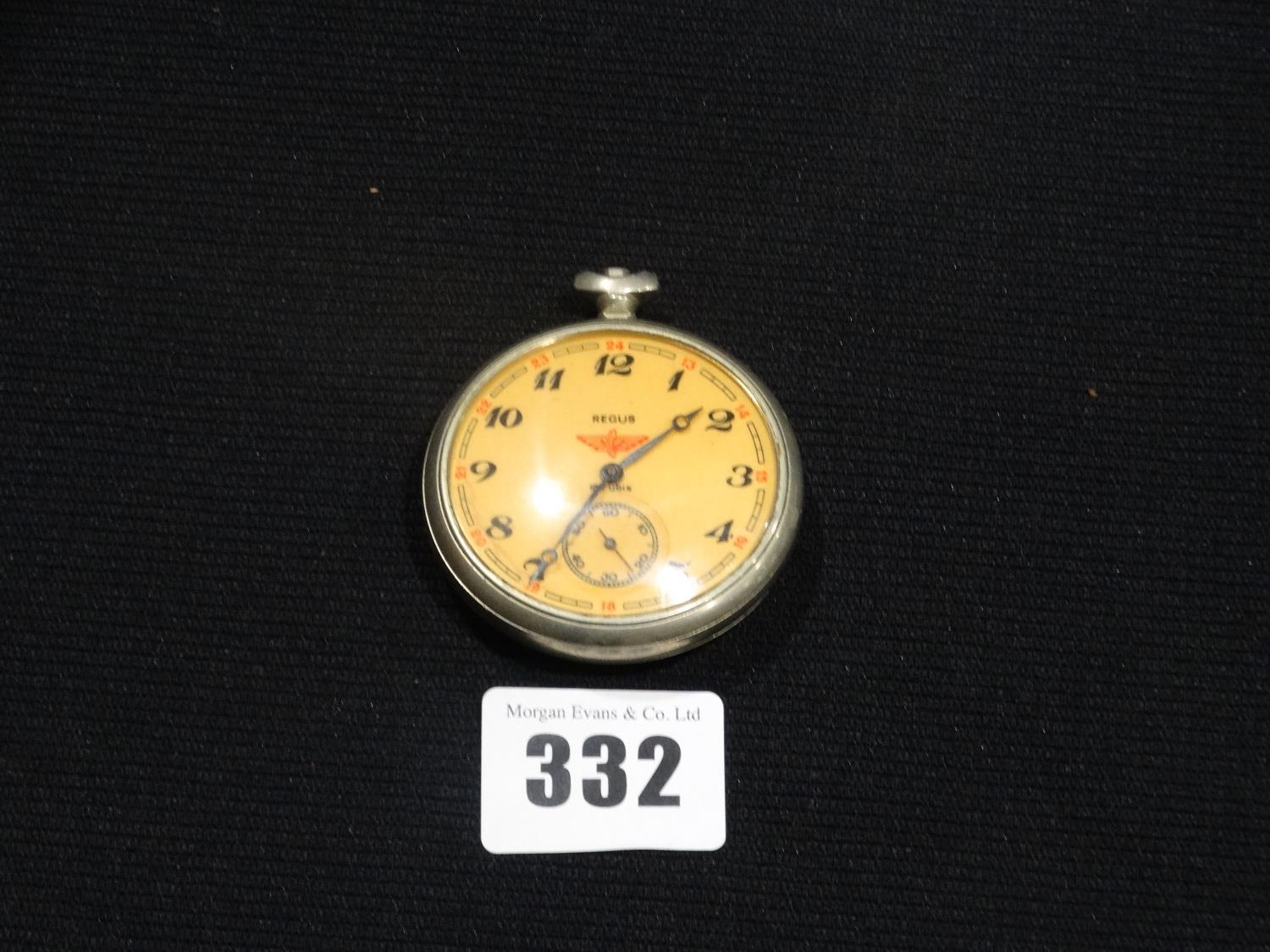 A Vintage USSR Regus Pocket Watch