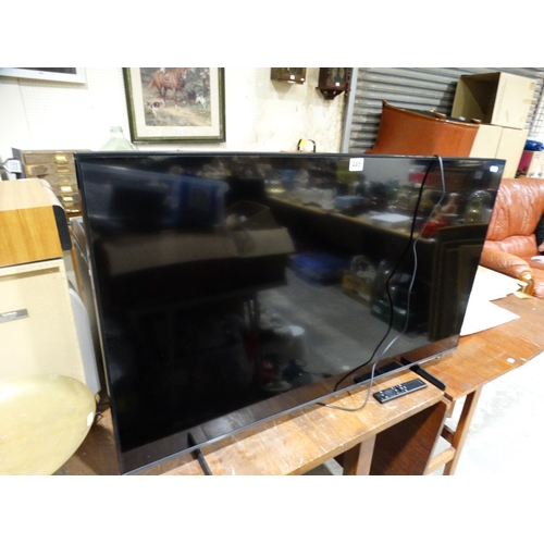 A Samsung Flat Screen TV