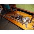A Qty Of Vintage Hand Tools, Golf Clubs Etc