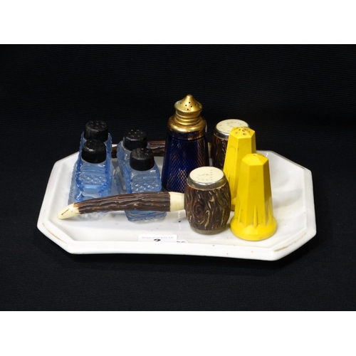A Qty Of Vintage Condiment Sets