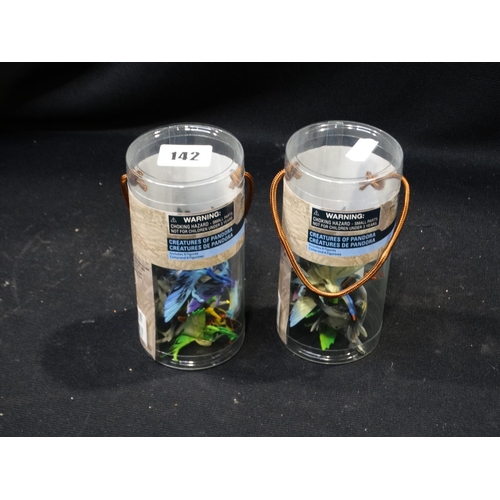 Two New And Boxed Disney Creatures Of Pandora Figure Sets