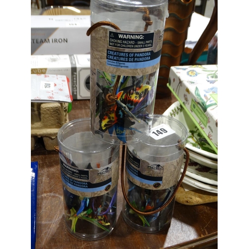 Three New & Boxed Disney Creatures Of Pandora Figure Sets