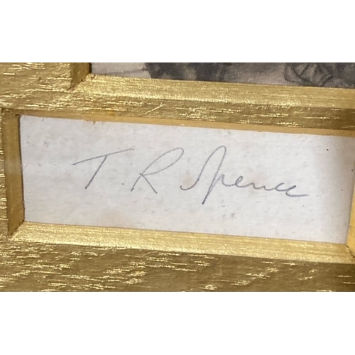 Thomas Ralph Spence, Monochrome Print Titled "Disciples Of Sappho ...