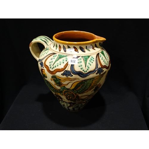A Faience Ware Large Sized Water Jug
