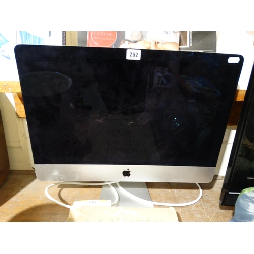 An Apple Computer Monitor