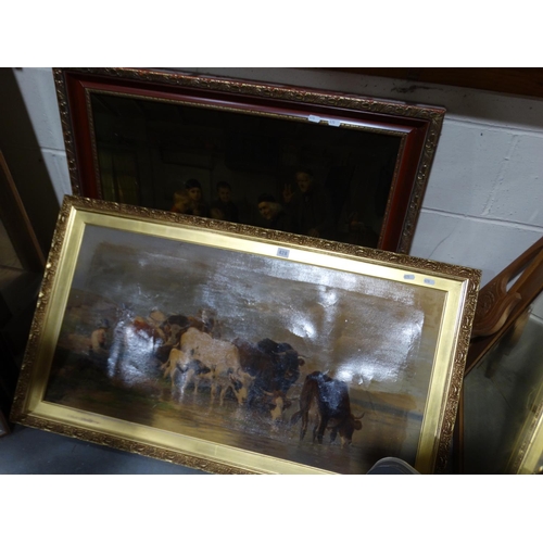 Two Edwardian Oleograph Prints