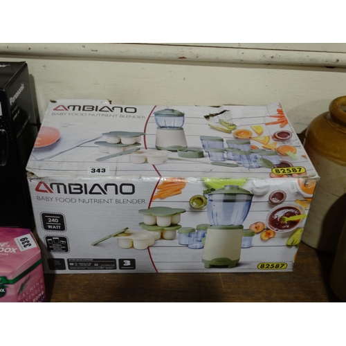 A Boxed Food Blender
