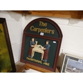 A Reproduction Carpenters Shop Sign