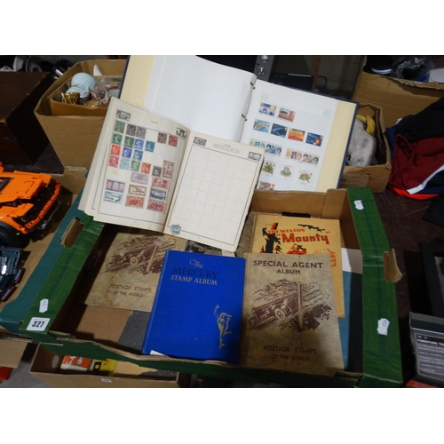 A Box Of Stamp Albums