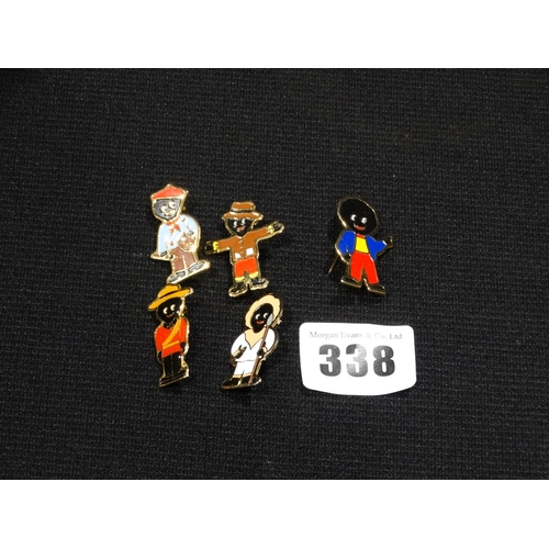 Five Robertsons Jam Pin Badges