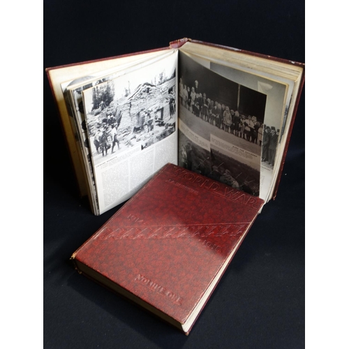 Antiquarian Book, Vol 1 & 2 Of World War A Pictured History