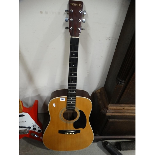 A Hohner Arbor, Model LW400N Acoustic Guitar