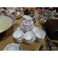 A Richmond Bone China Rose Time Pattern Tea Set