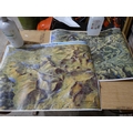 Four Panoramic Relief Maps Of Snowdonia