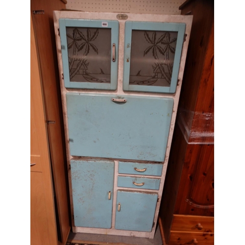A Mid Century Numaid Kitchen Cupboard