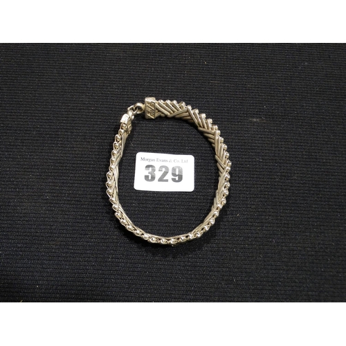 A Solid Silver Bangle