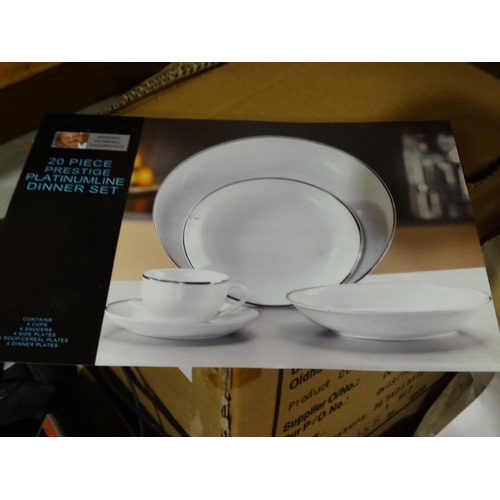 A Boxed Twenty Piece Dinner Set